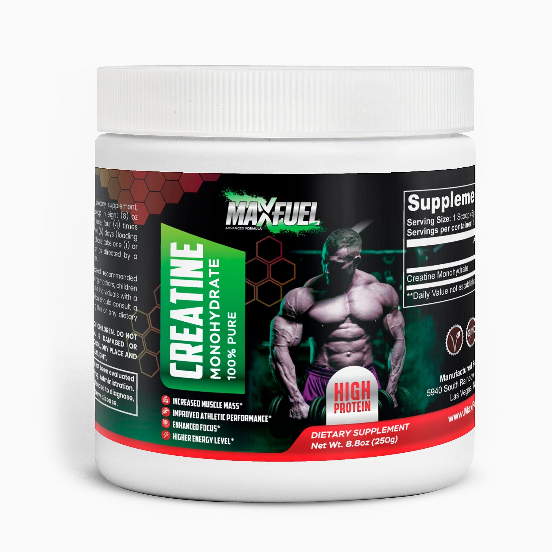 Creatine Monohydrate - MaxFuel