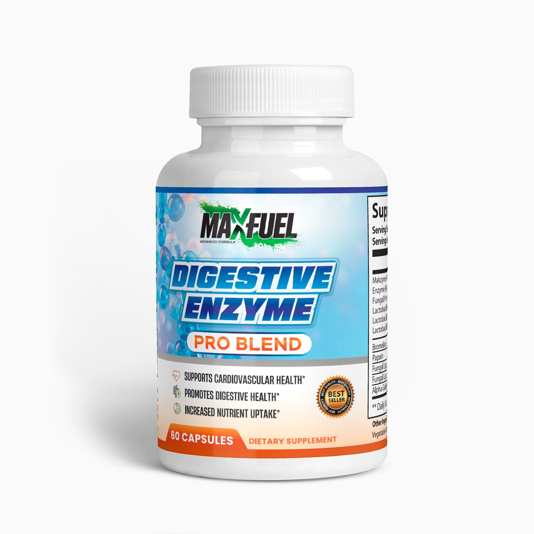 Digestive Enzyme Pro Blend - MaxFuel
