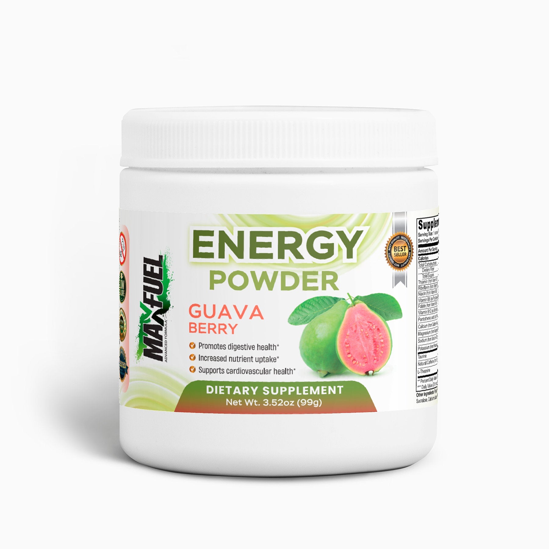 Energy Powder (Guava Berry) - MaxFuel